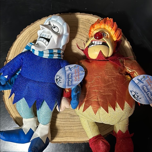 Warner Bros. | Toys | Nwt Heat Miser Snow Miser Set Bundle Of 2 Plush ...